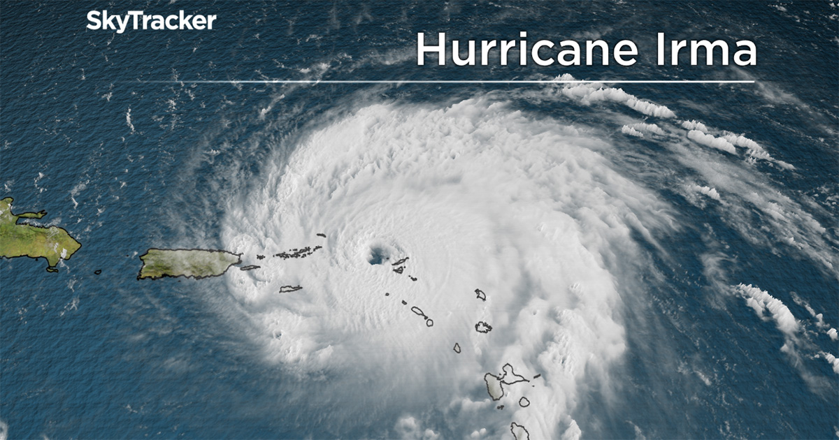 Tracking Irma’s path, from hurricane to tropical storm - National ...