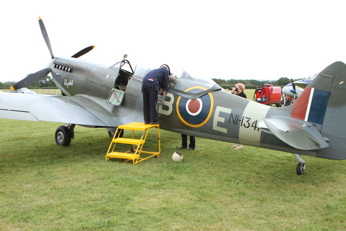IN PHOTOS: Spitfire plane shot down in 1944 restored and flying once ...