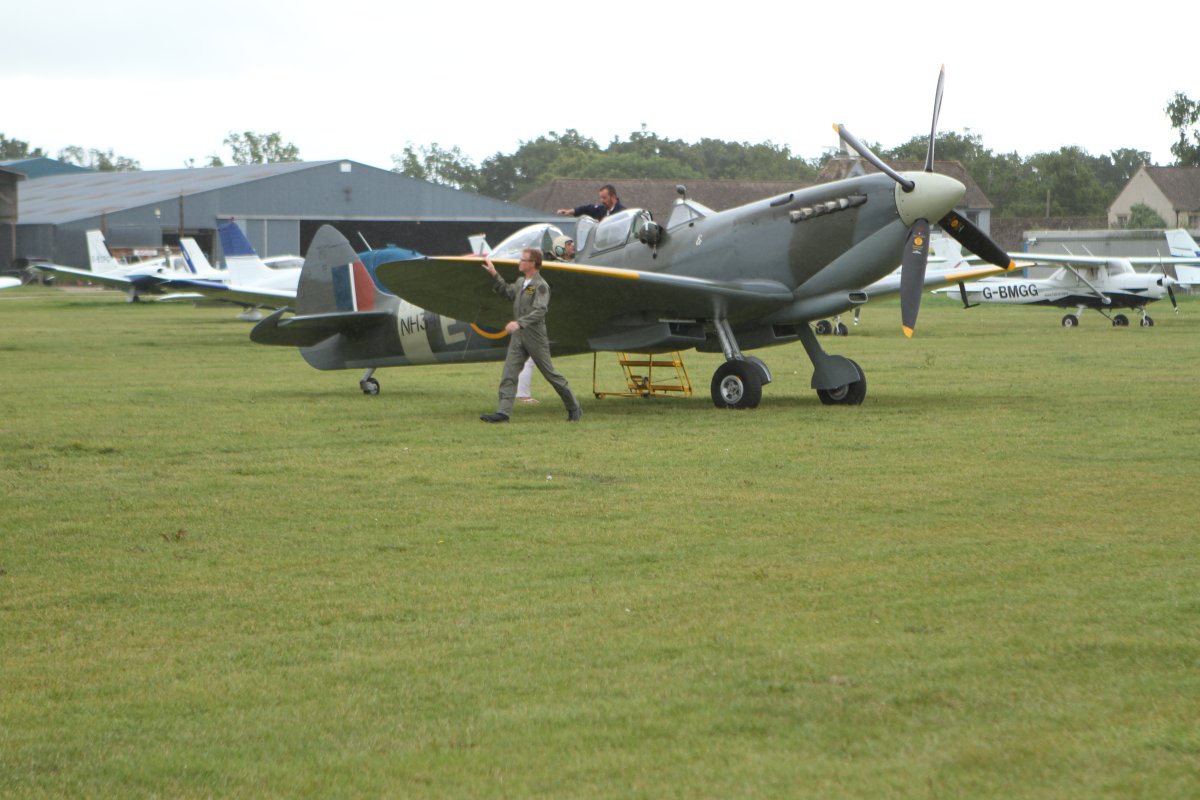 IN PHOTOS: Spitfire plane shot down in 1944 restored and flying once ...