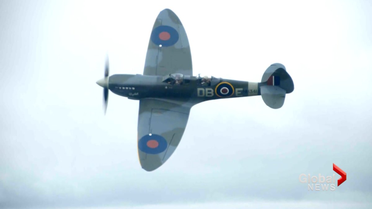 IN PHOTOS: Spitfire plane shot down in 1944 restored and flying once ...
