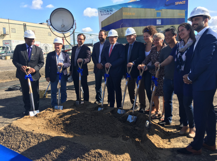 Toronto mayor, Cinespace break ground on film studio expansion in ...