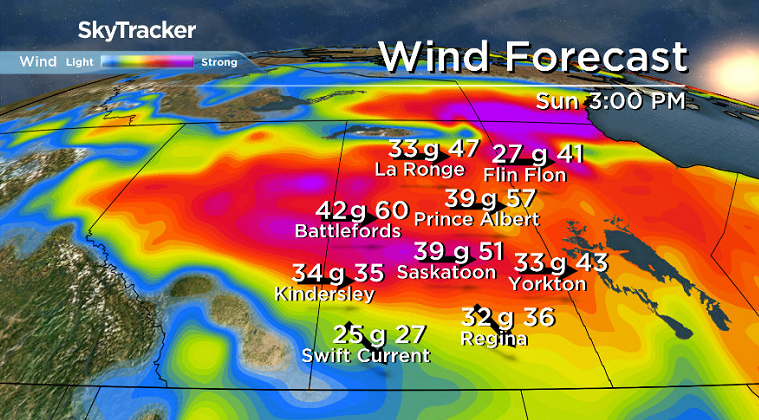 Saskatoon weather outlook: winds whip up this weekend - Saskatoon ...