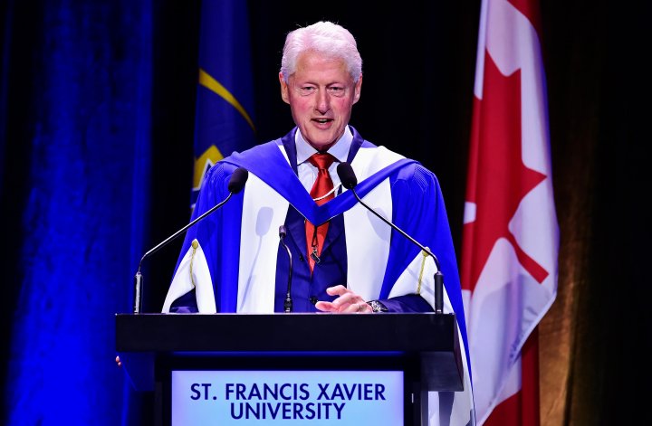 Bill Clinton continues Canadian visit in Montreal today | Globalnews.ca