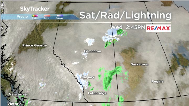 Parts of Alberta could see 15 cm of snow by Wednesday night | Globalnews.ca