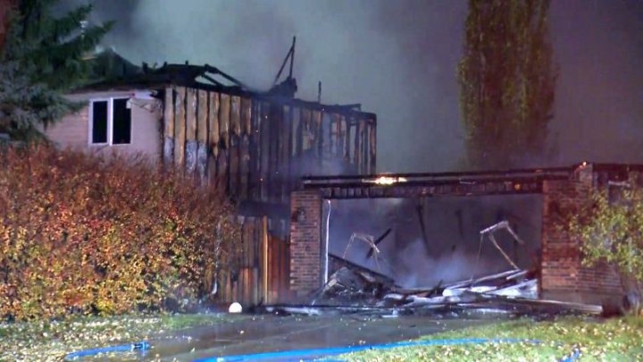 Cat saved after flames engulf Airdrie house in Wednesday morning fire ...