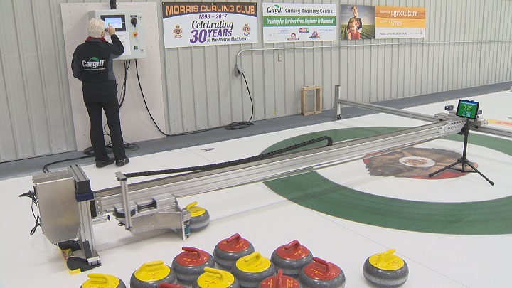 Manitoba curling club builds world’s first rock throwing machine ...