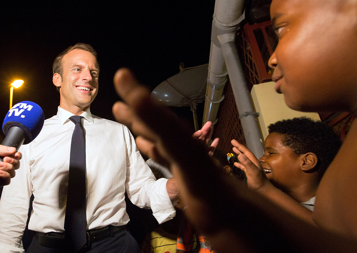 Emmanuel Macron smells pot smoke, warns it ‘will not help with your ...