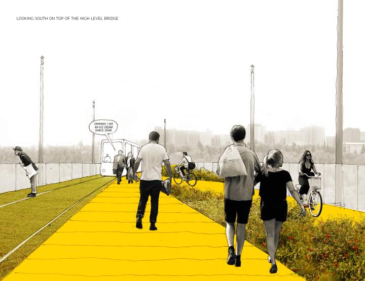 High Level Line would create park linking downtown Edmonton with Old ...
