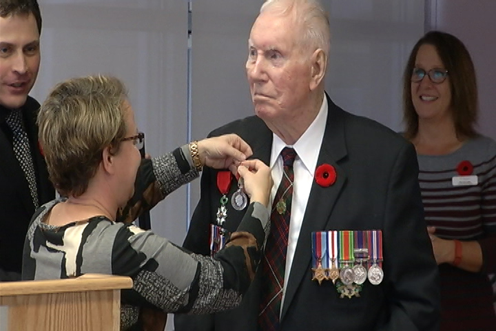 Peterborough veteran Joseph Sullivan receives Sovereign’s Medal for ...