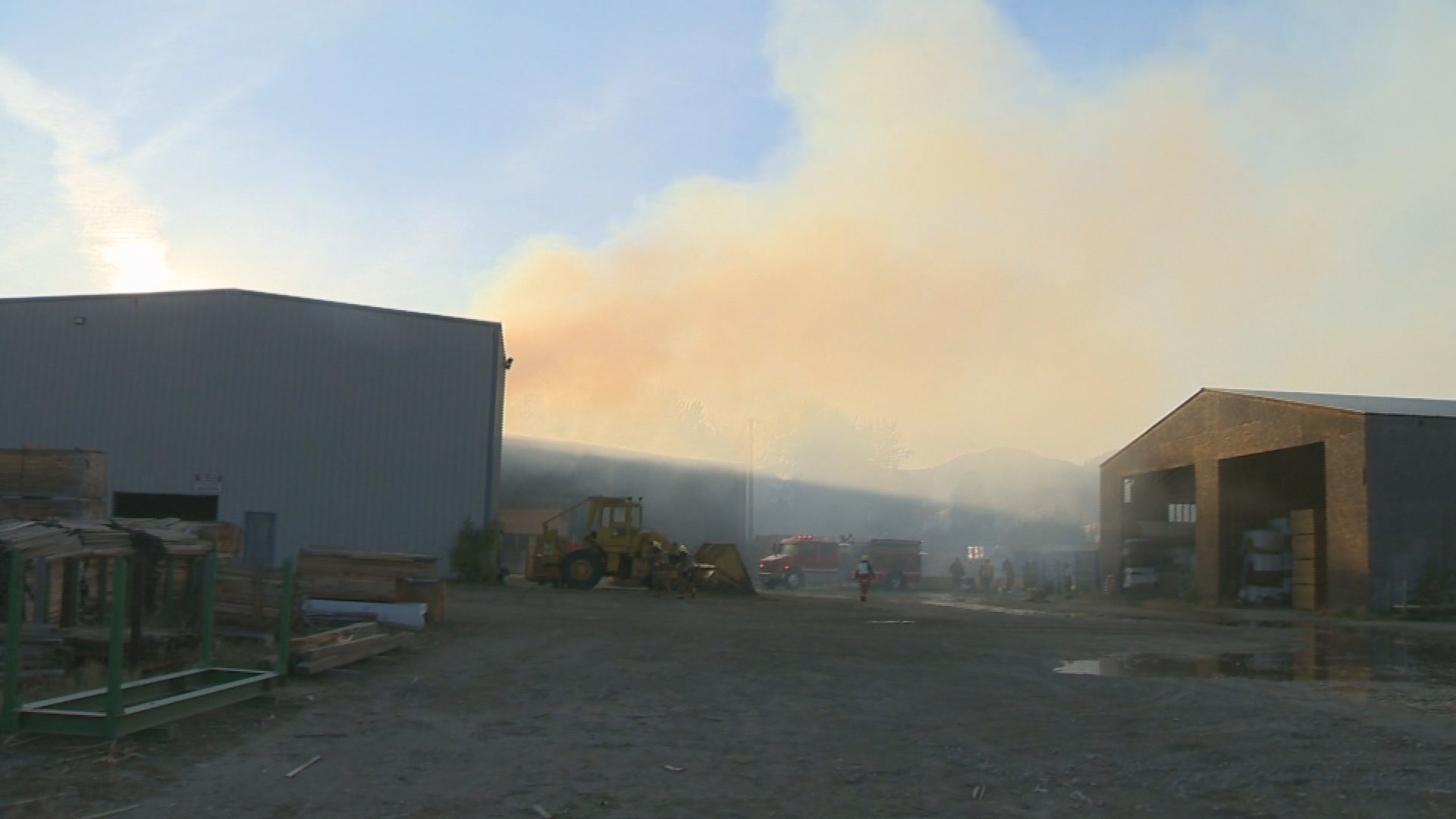 Mill near Lumby likely a write-off following blaze | Globalnews.ca