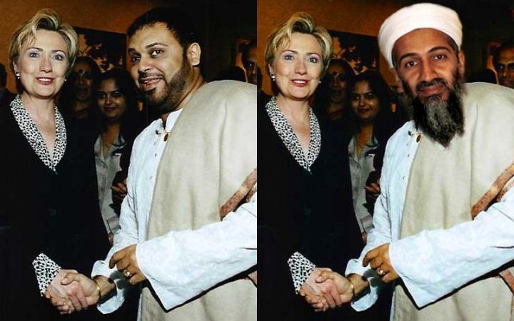 Hillary Clinton and Osama bin Laden photo | News, Videos & Articles