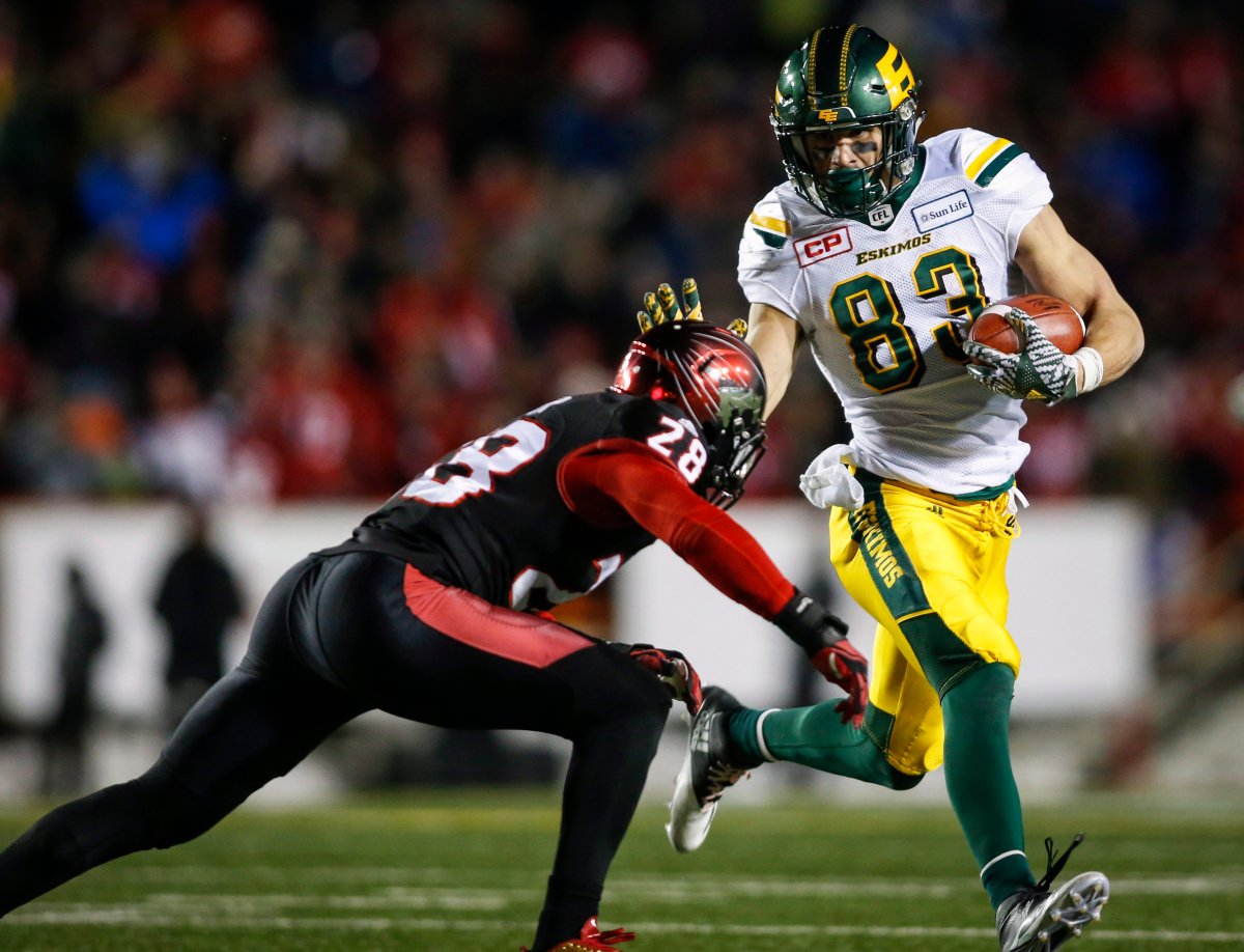 Edmonton Eskimos’ season ended after 32-28 loss to Calgary Stampeders in West Division final ...