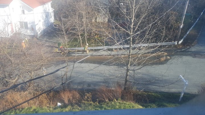 Water pours down Halifax streets, floods homes after possible water ...