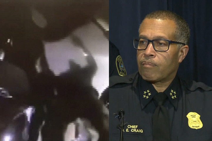 Detroit police brawl after ‘embarrassing’ raid of drug house filled ...