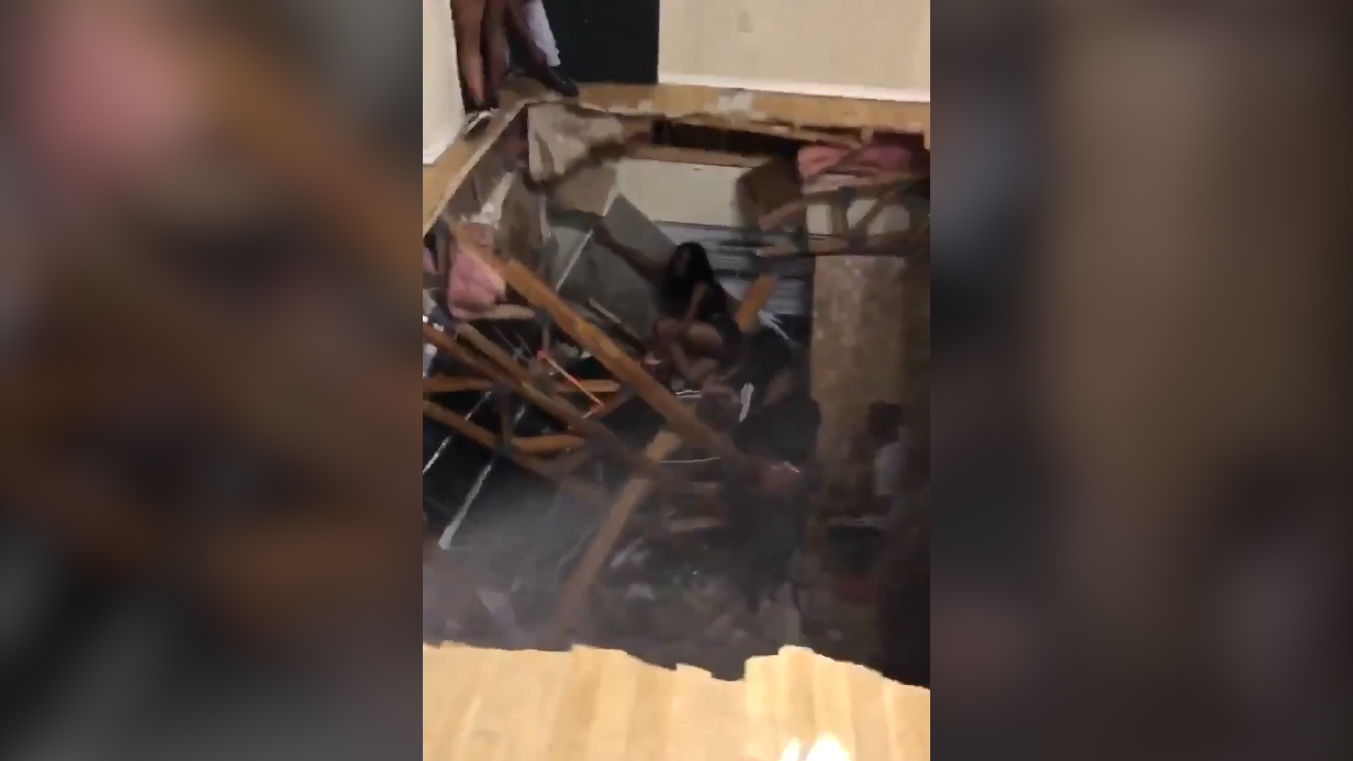 Dance floor collapses under crowd of jumping partygoers, 6 injured ...