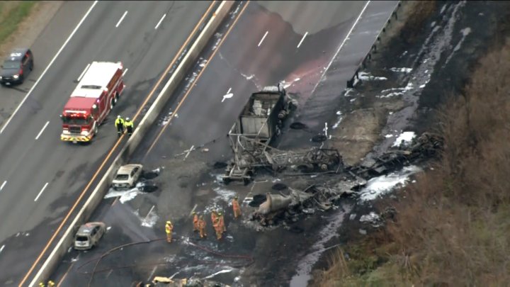 Family says father of 9 killed in fiery crash on Highway 400 ...