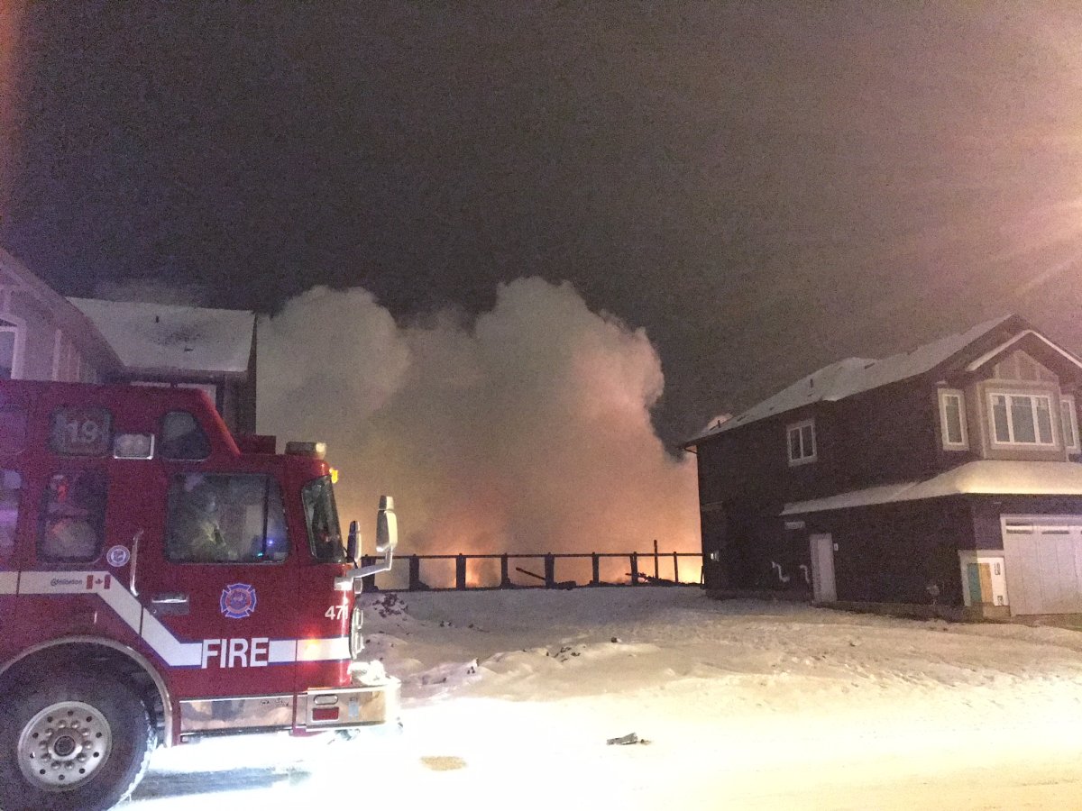 Massive south Edmonton fire determined to be arson - Edmonton ...