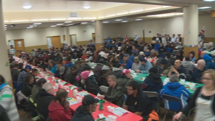 IN PHOTOS: Edmonton’s Hope Mission serves early Christmas meal to ‘600 ...