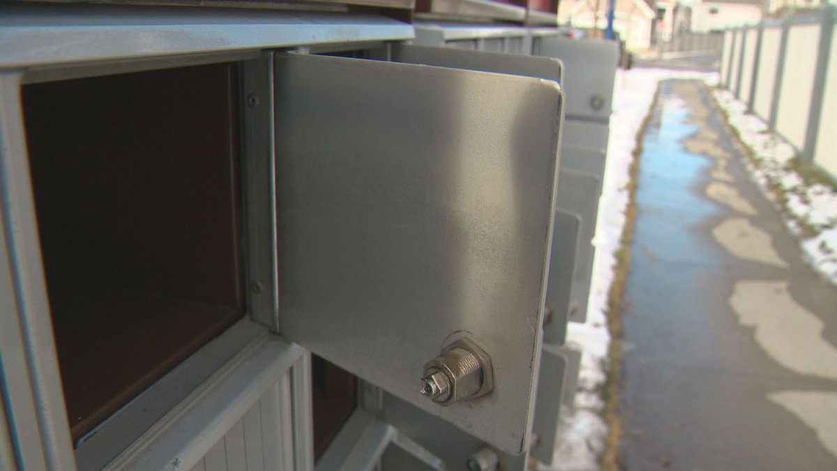 Block of mailboxes in south Edmonton busted open - Edmonton | Globalnews.ca