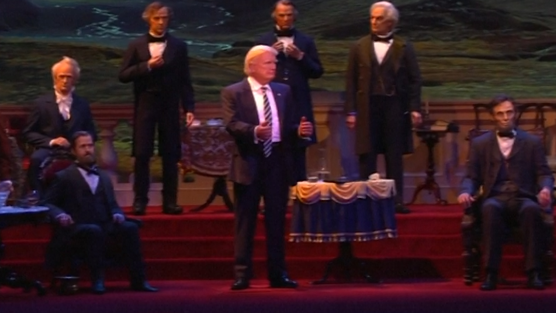 Disney adds animatronic Donald Trump to iconic Hall of Presidents ...