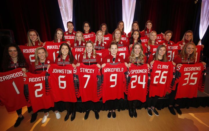 Canada’s Olympic women’s hockey team members announced in Calgary ...