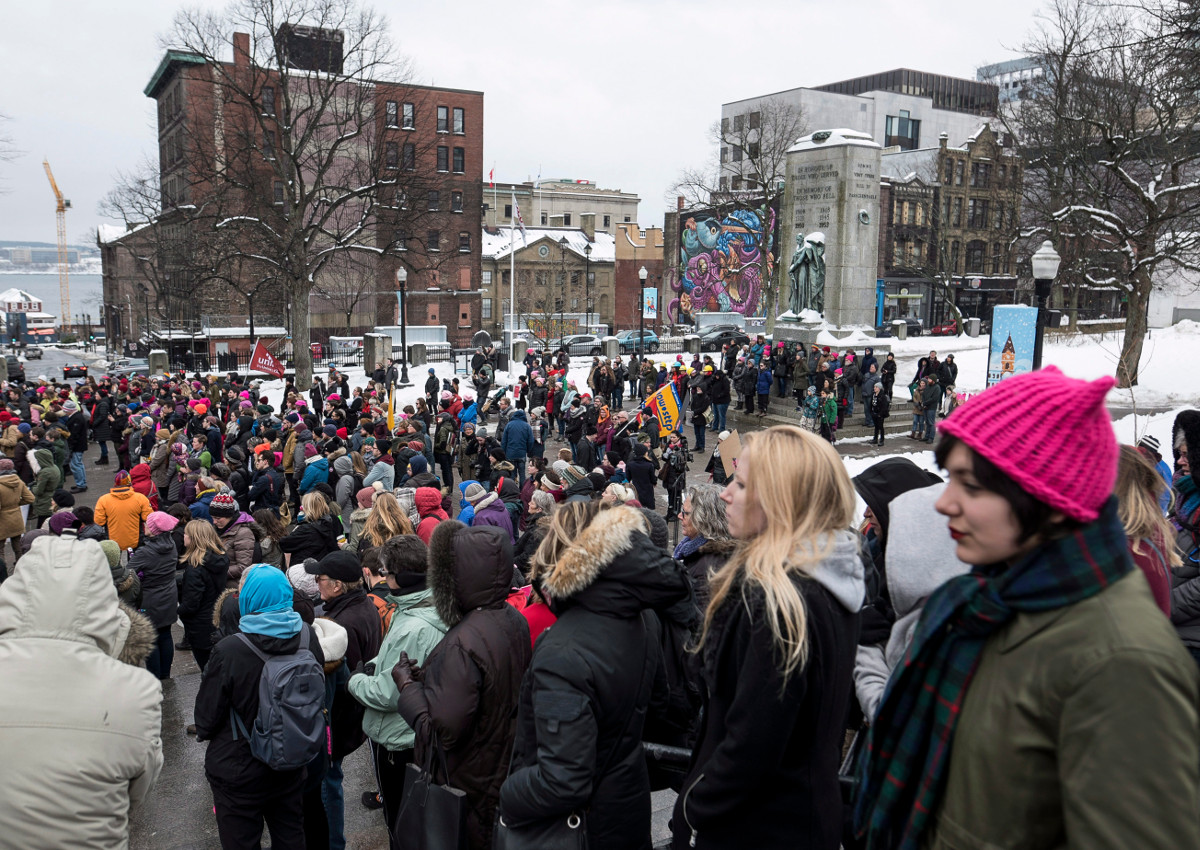 Photo Gallery: Across Canada, women march in solidarity - National ...