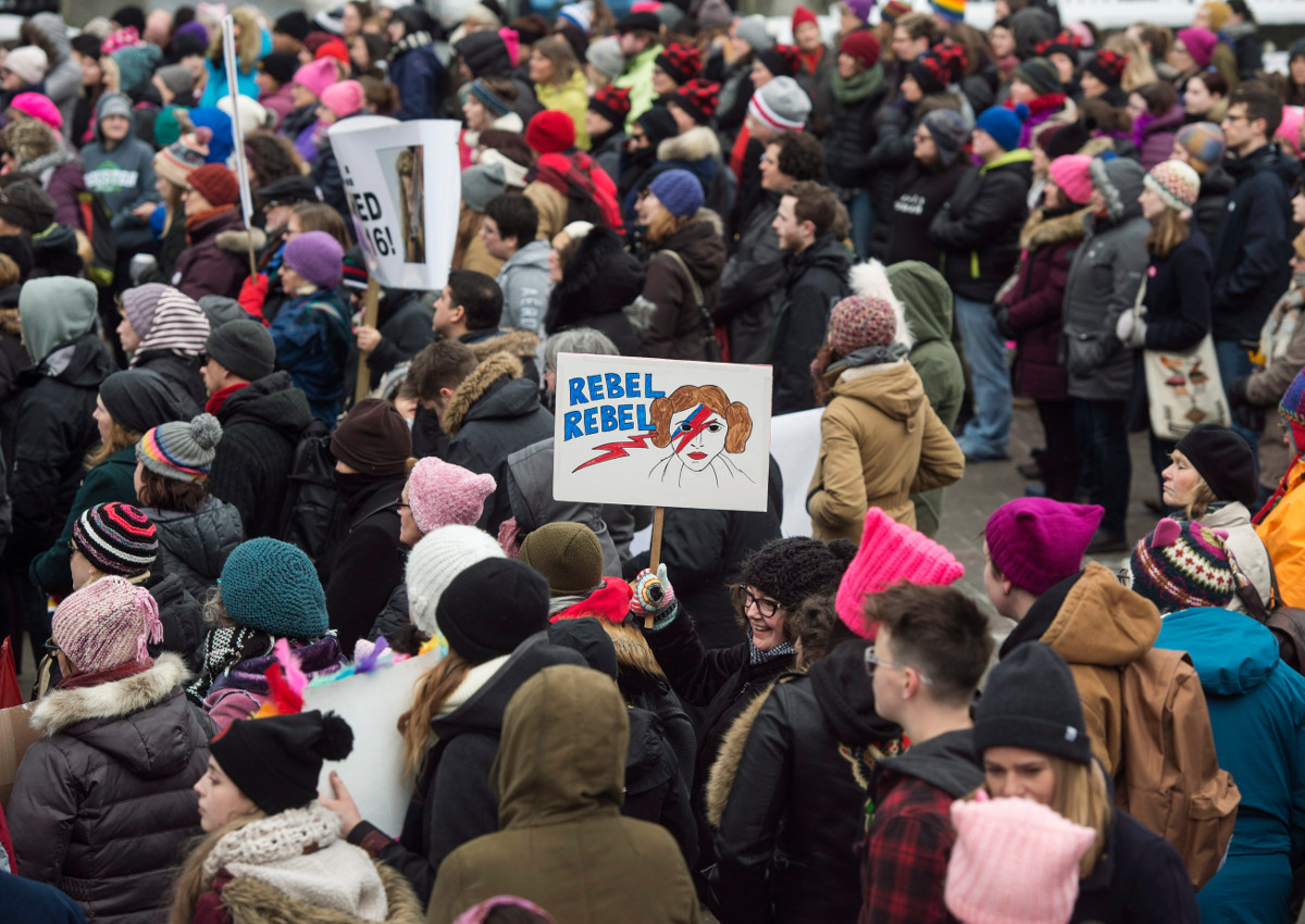 Photo Gallery: Across Canada, women march in solidarity - National ...