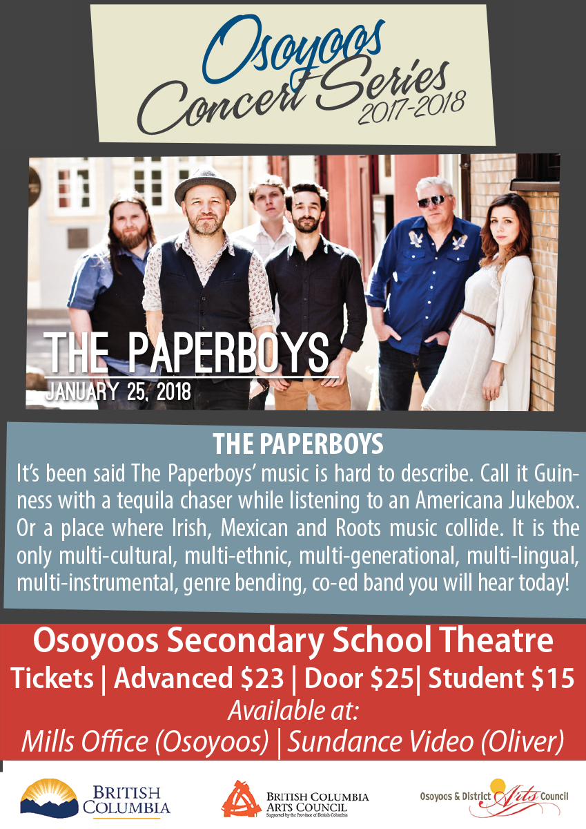 Paperboys Concert at OSS - GlobalNews Events