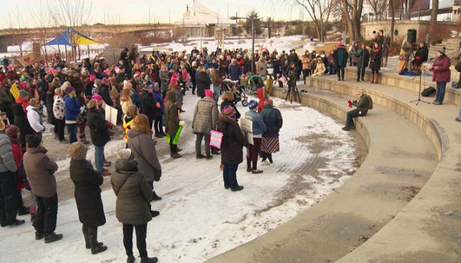 Photo Gallery: Across Canada, women march in solidarity - National ...