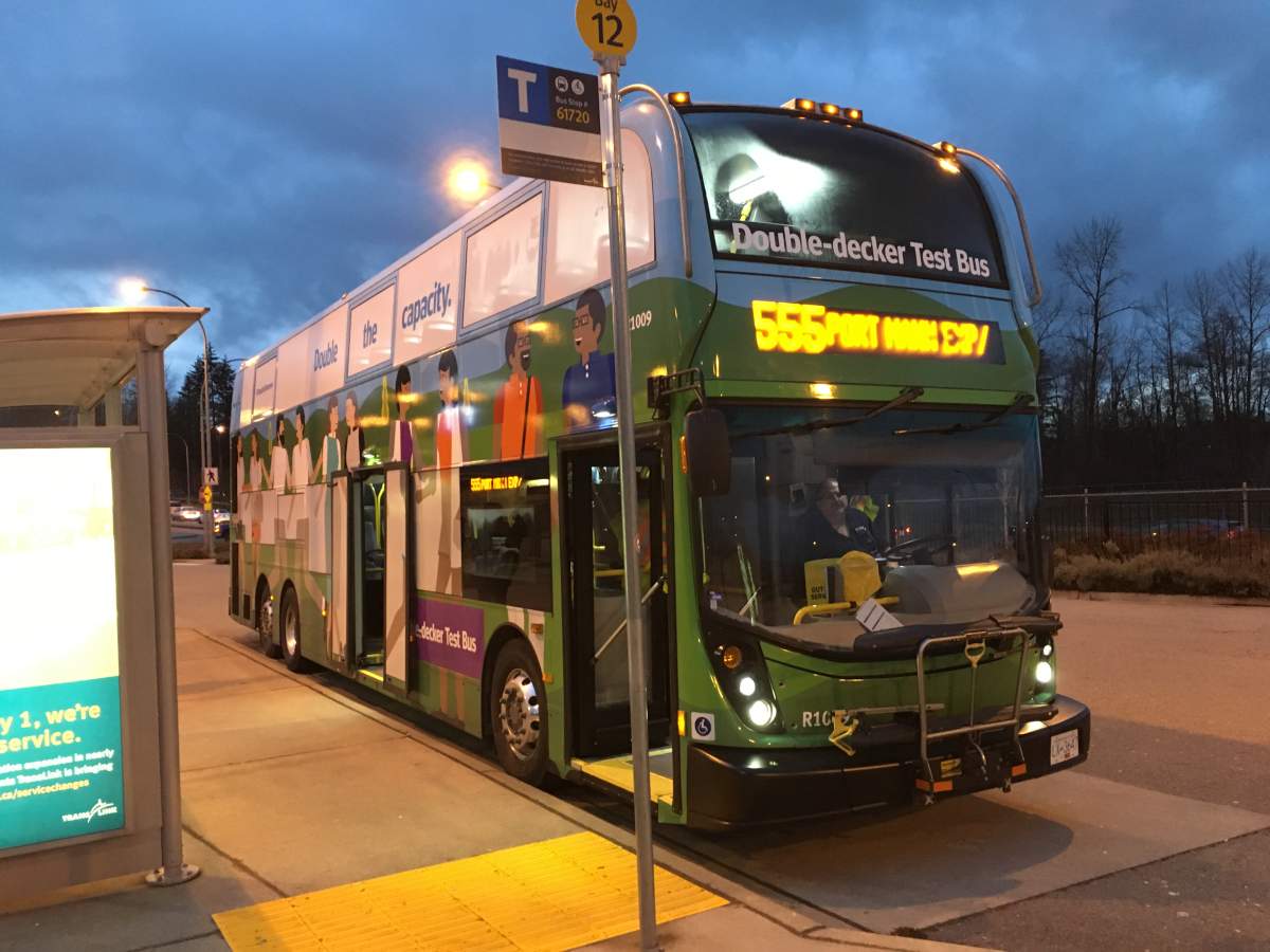TransLink gives double-decker buses the green light - BC | Globalnews.ca