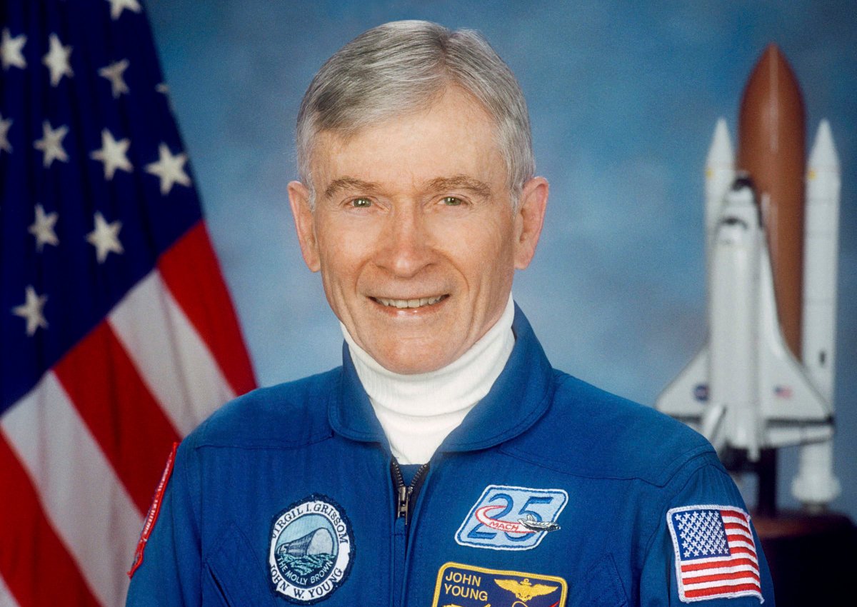 John Young, ‘space pioneer’ who walked on moon, dies at 87 - National ...