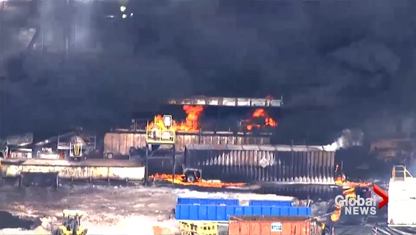 5 workers missing after Oklahoma rig explosion: officials - National ...