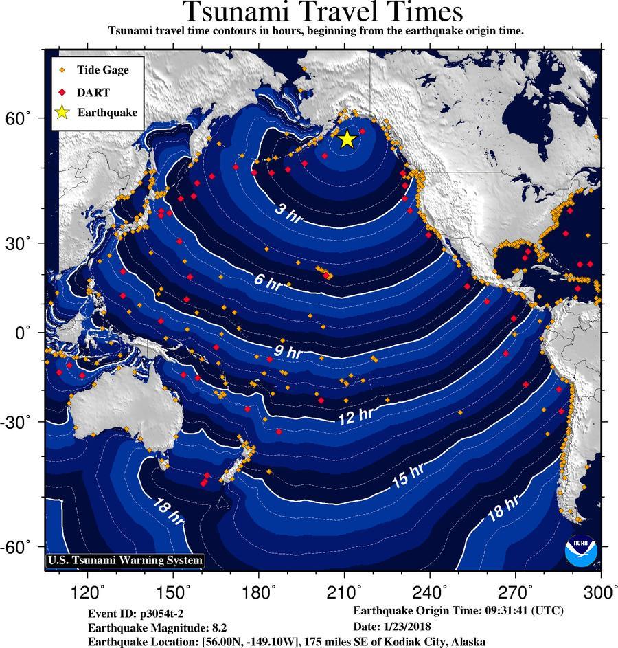 Tsunami warning on B.C.’s coast cancelled after large Alaska earthquake ...