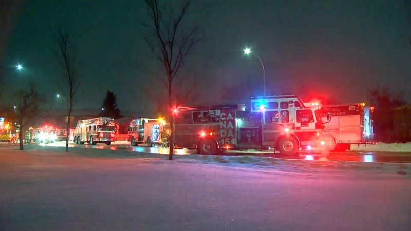 Calgary crews battle early morning garage fire in Tuxedo Park - Calgary ...