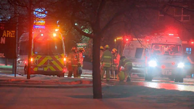 Calgary crews battle early morning garage fire in Tuxedo Park - Calgary ...