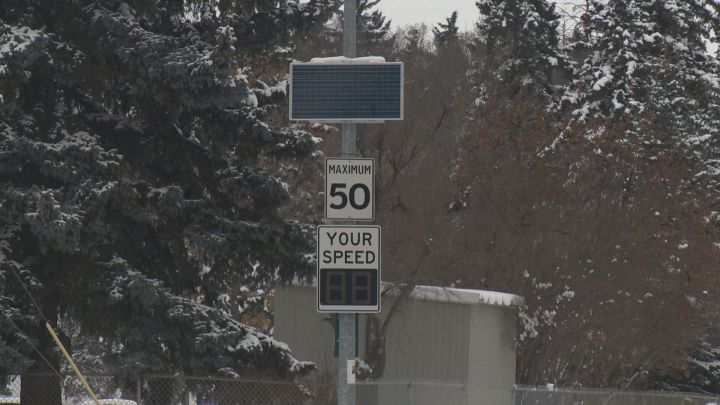 Edmonton’s new electronic ‘driver feedback’ signs help pick locations ...