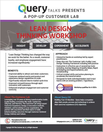 Query Talks Presents: The Pop-Up Customer Lab in Vancouver, BC Canada ...