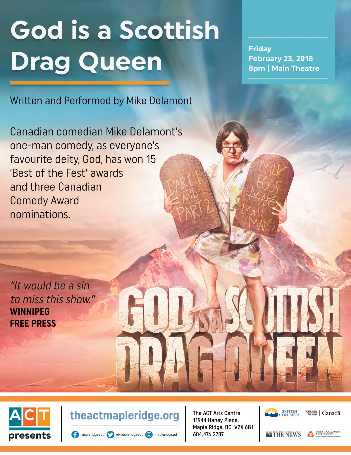 God is a Scottish Drag Queen - GlobalNews Events