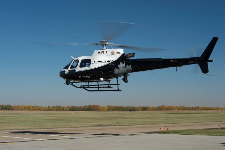 Stronger, faster Air 1 helicopter unveiled by Edmonton Police Service ...