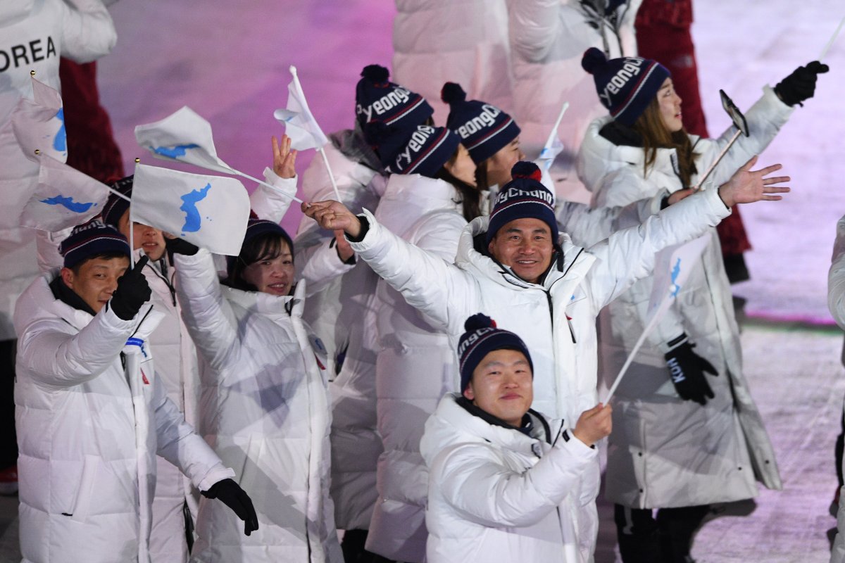 Highlights from the 2018 Pyeongchang Winter Olympics opening ceremony ...