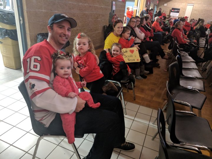 Ilderton celebrates with Moir and Virtue - London | Globalnews.ca