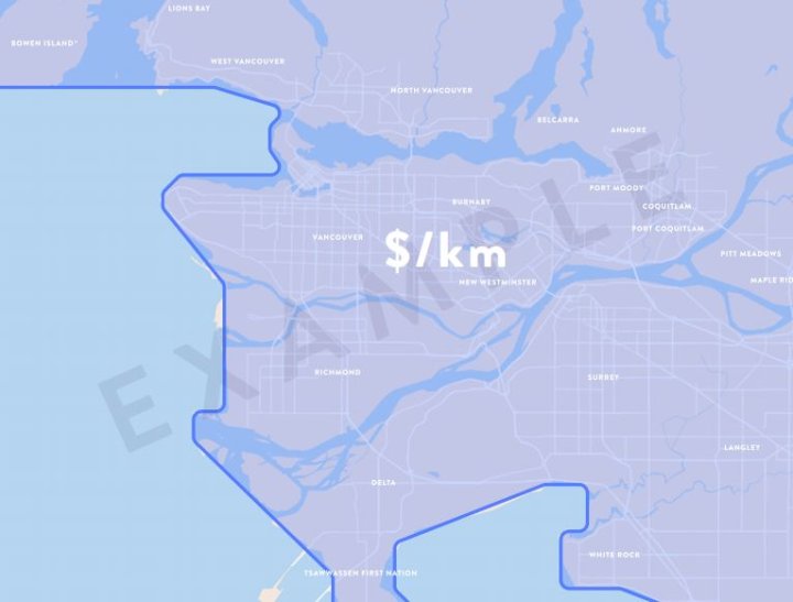 New maps outline possible models for Metro Vancouver tolls, driving ...