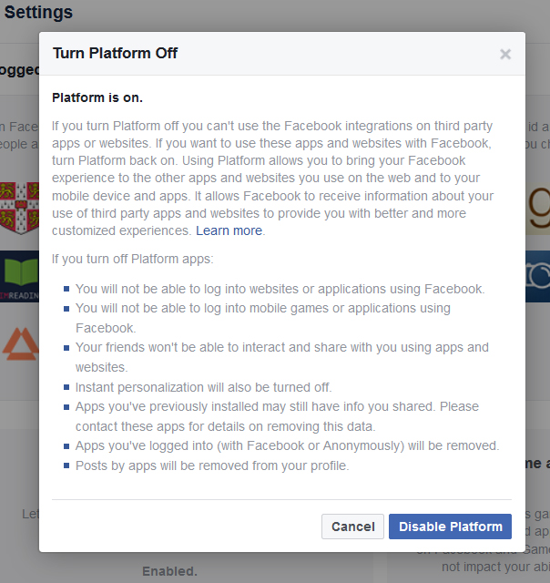 Here’s how to shut intrusive apps out of your Facebook account ...