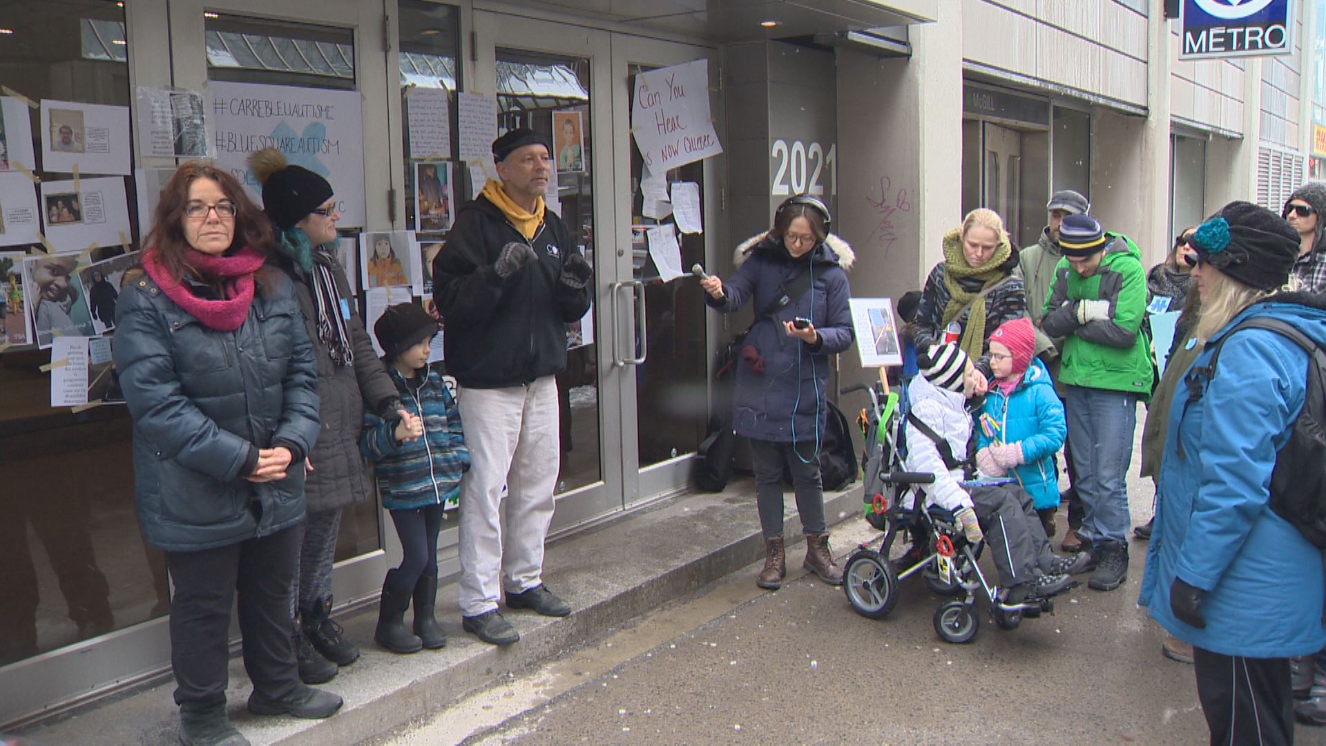 Parents of children with autism stage protest at Public Health Minister ...