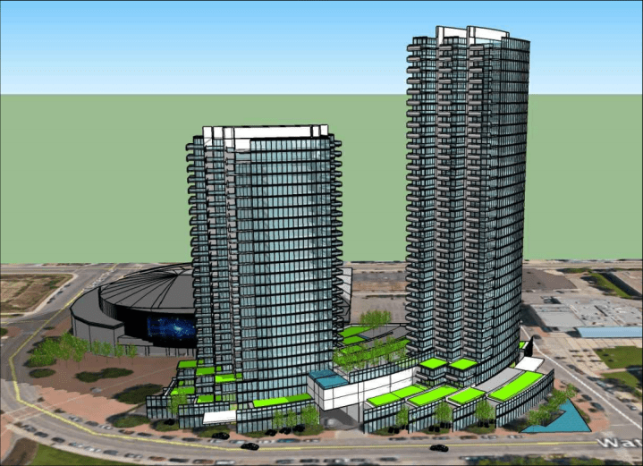 Towers proposed for Kelowna’s Prospera Place parking lot - Okanagan ...