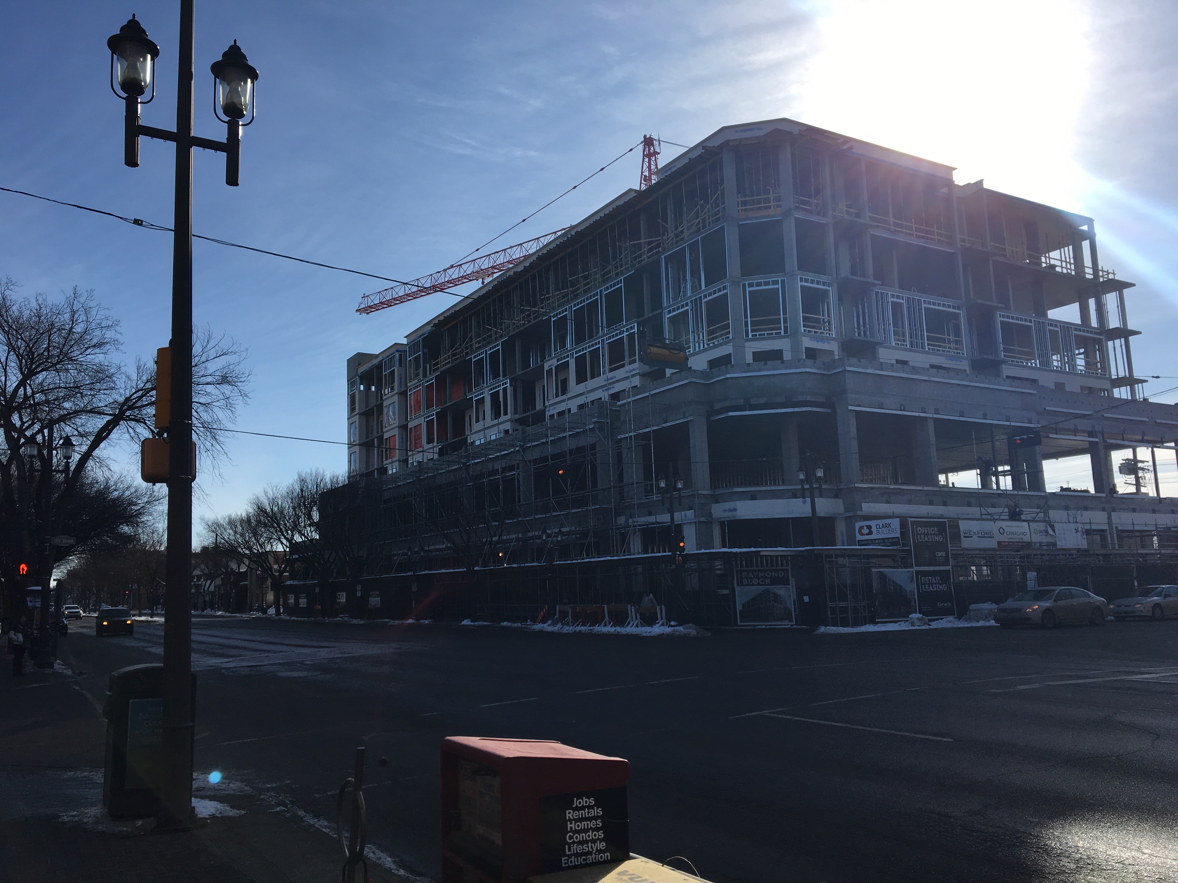 Raymond Block takes shape on Edmonton’s Whyte Avenue - Edmonton ...