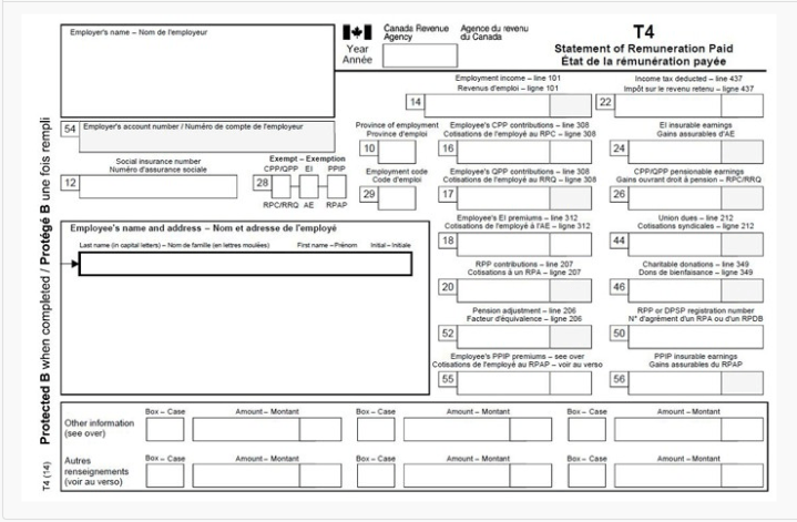 4 important things you probably aren’t noticing on your T4 tax slip ...