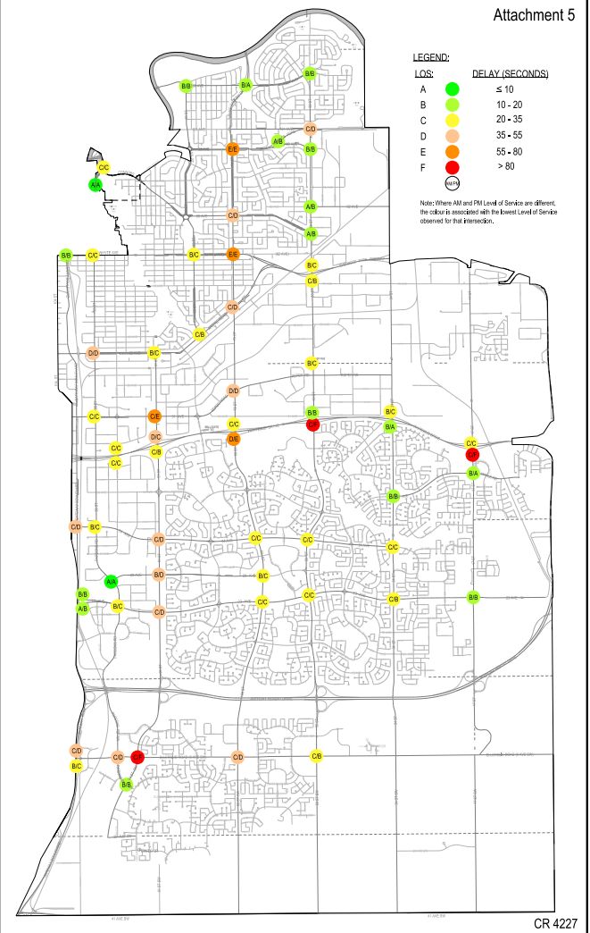 20 Edmonton intersections receive F grade for congestion - Edmonton ...