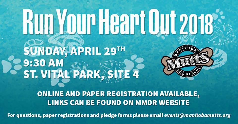 Manitoba Mutts 6th Annual Run Your Heart Out - GlobalNews Events