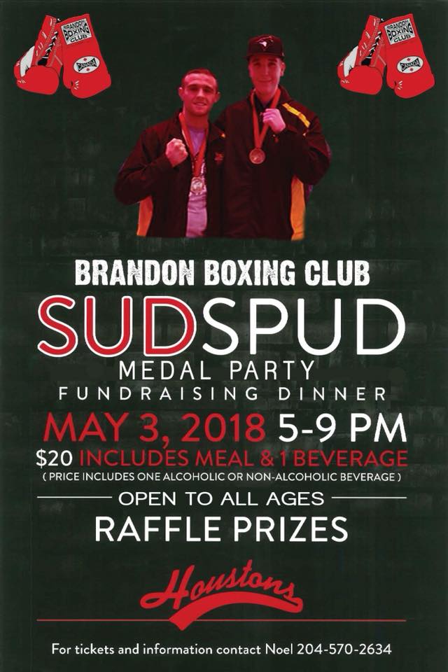 Brandon Boxing Club Sud Spud Medal Party - GlobalNews Events